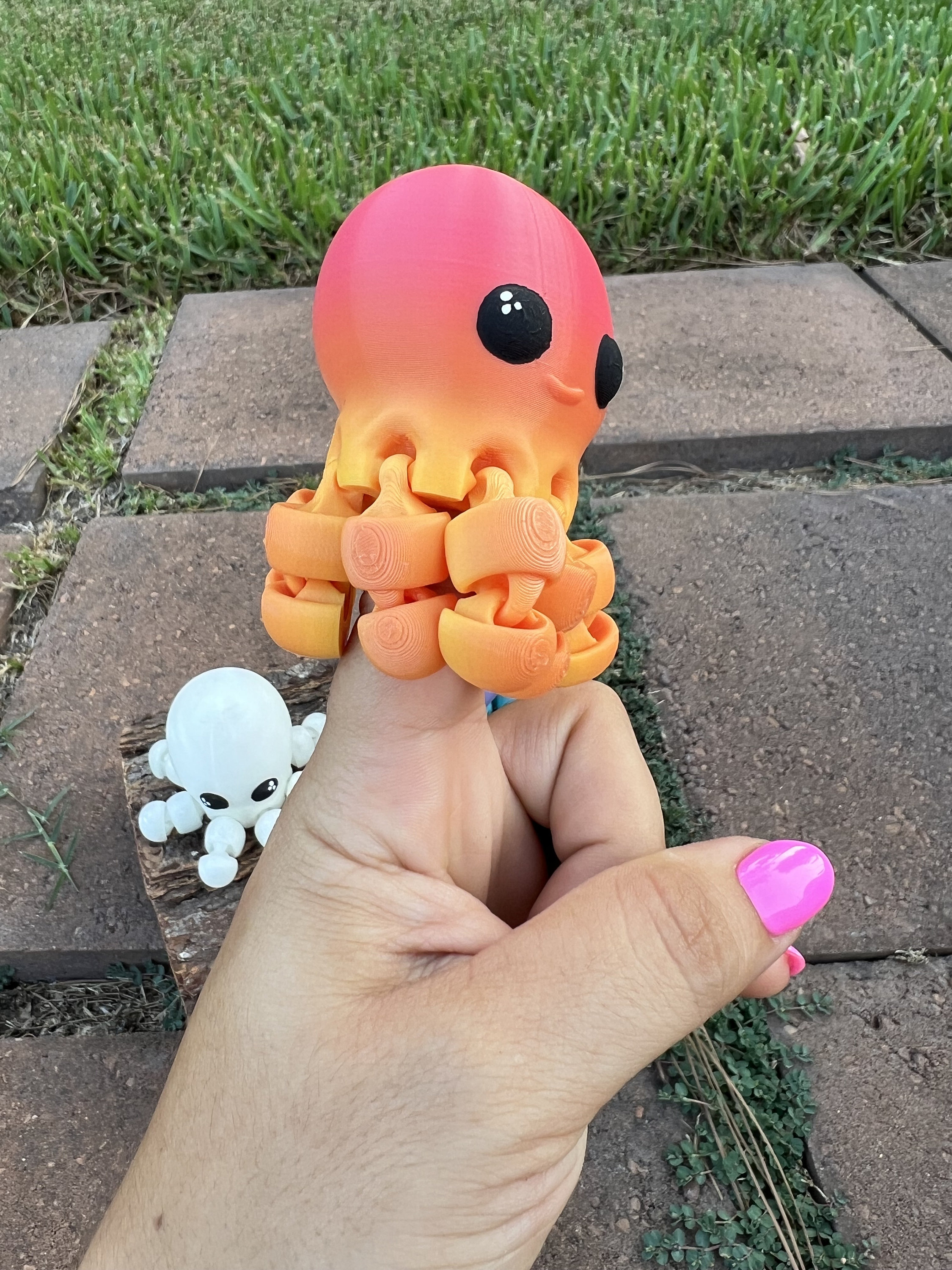 Articulated Baby Octopus Fidget Toy: Sensory PLA Decor - Etsy