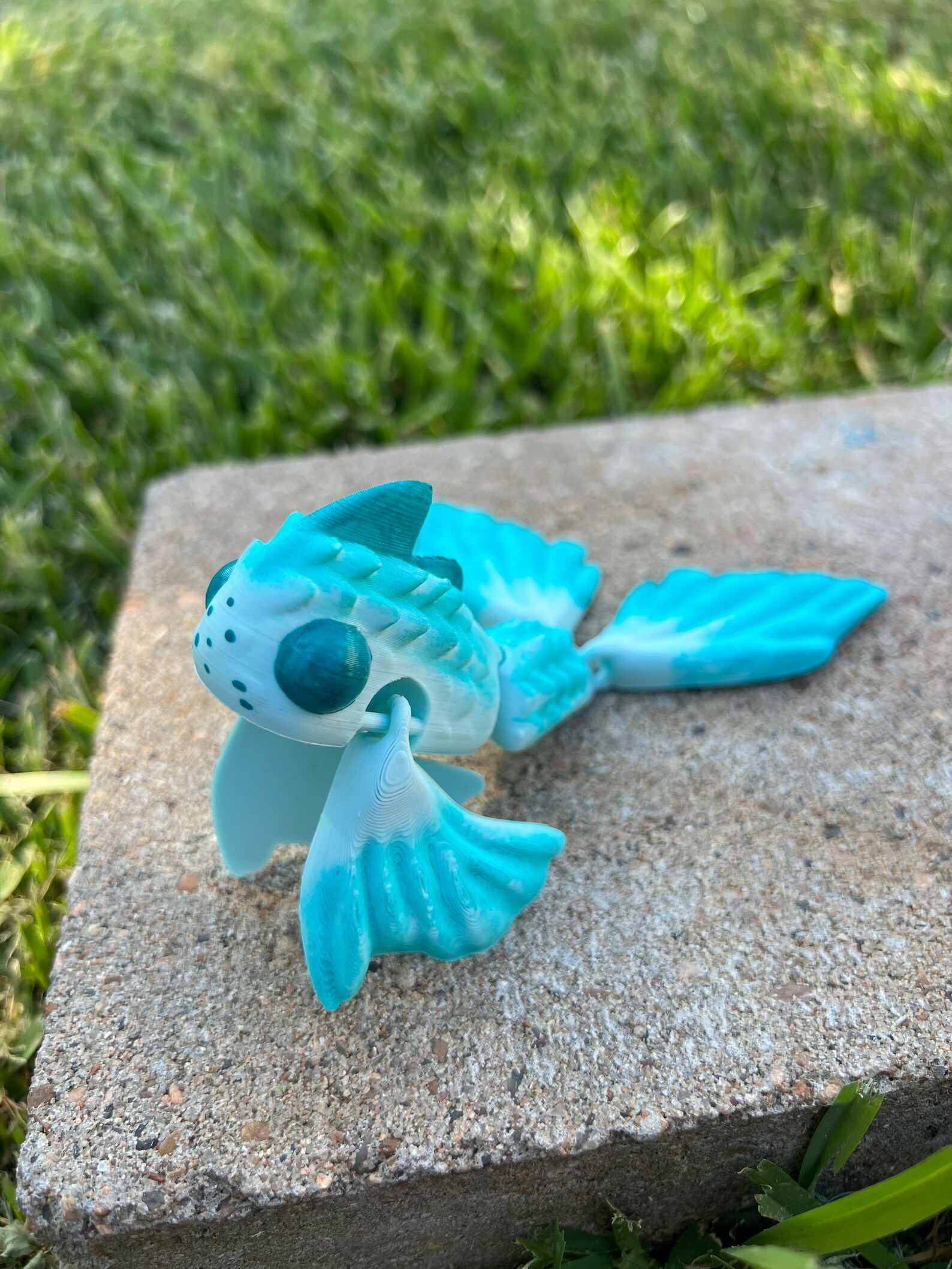 Flexi Fish Fidget made to Order Articulated Fish Sensory Toy - Etsy