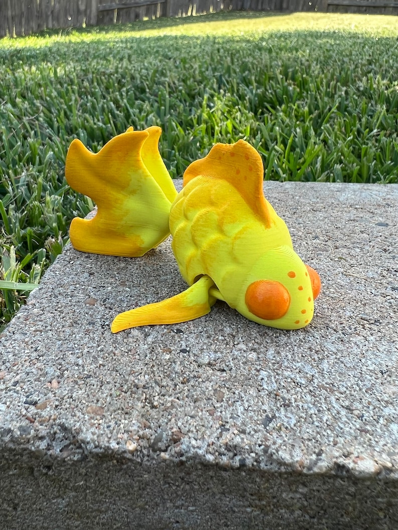 Flexi Fish Fidget made to Order Articulated Fish Sensory Toy - Etsy