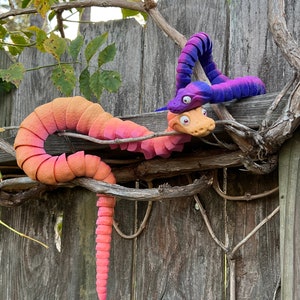 Ball Python Articulated Fidget made to Order Sensory Snake Matmire ...