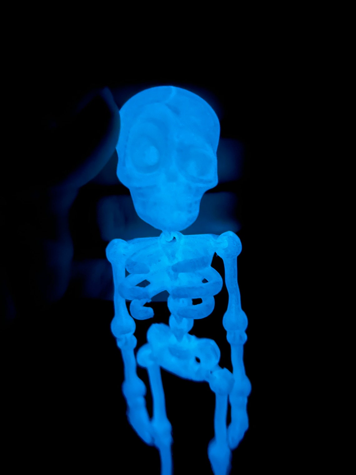 Skeleton Keychain made to Order Flexible Articulated - Etsy