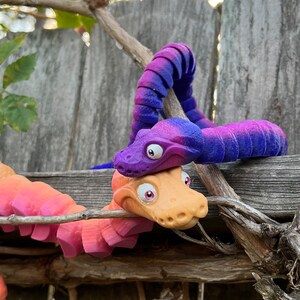 Ball Python Articulated Fidget made to Order Sensory Snake Matmire ...