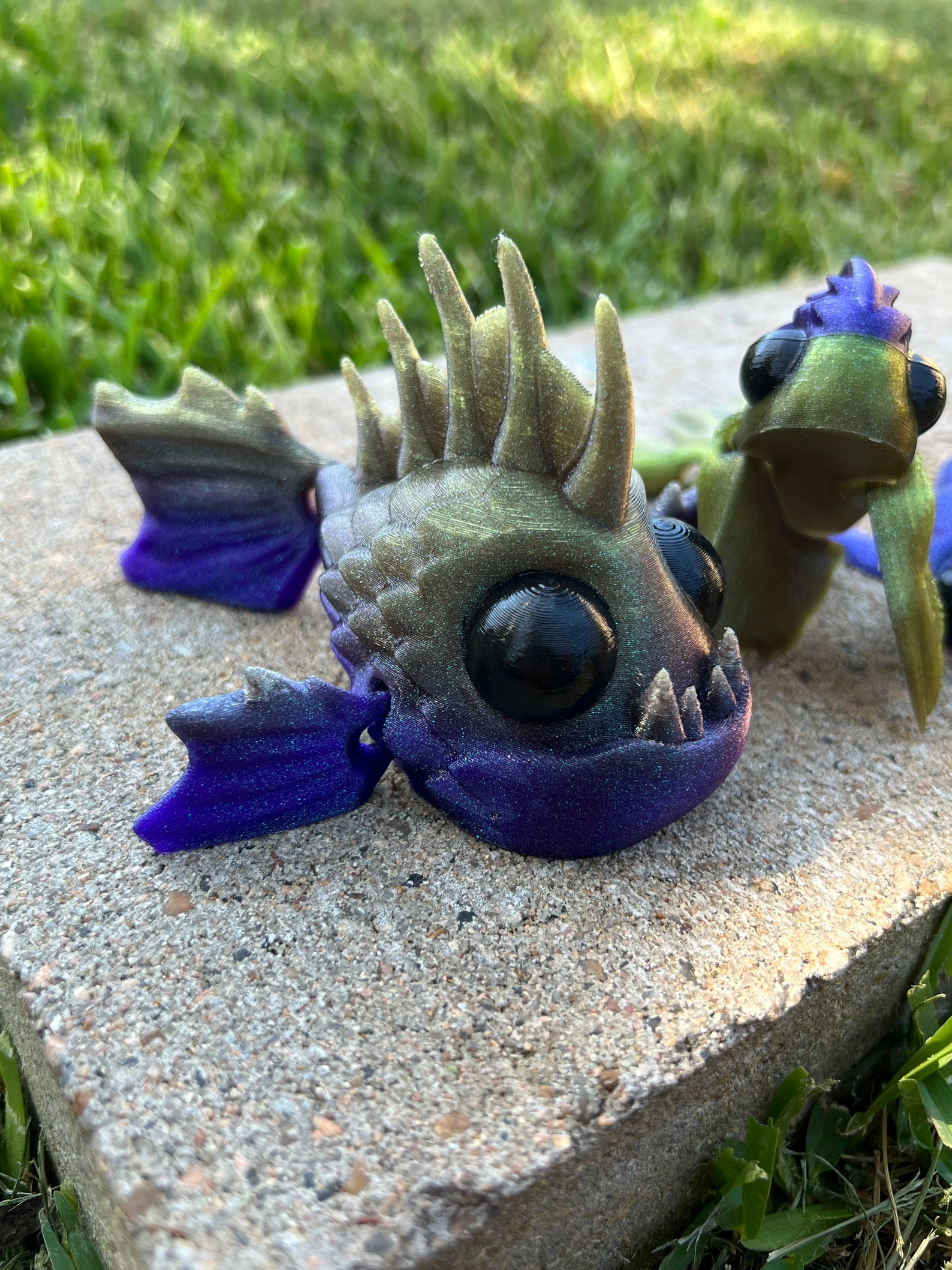 Flexi Fish Fidget made to Order Articulated Fish Sensory Toy - Etsy