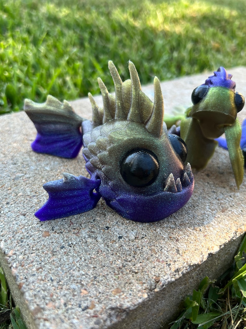 Flexi Fish Fidget made to Order Articulated Fish Sensory Toy - Etsy