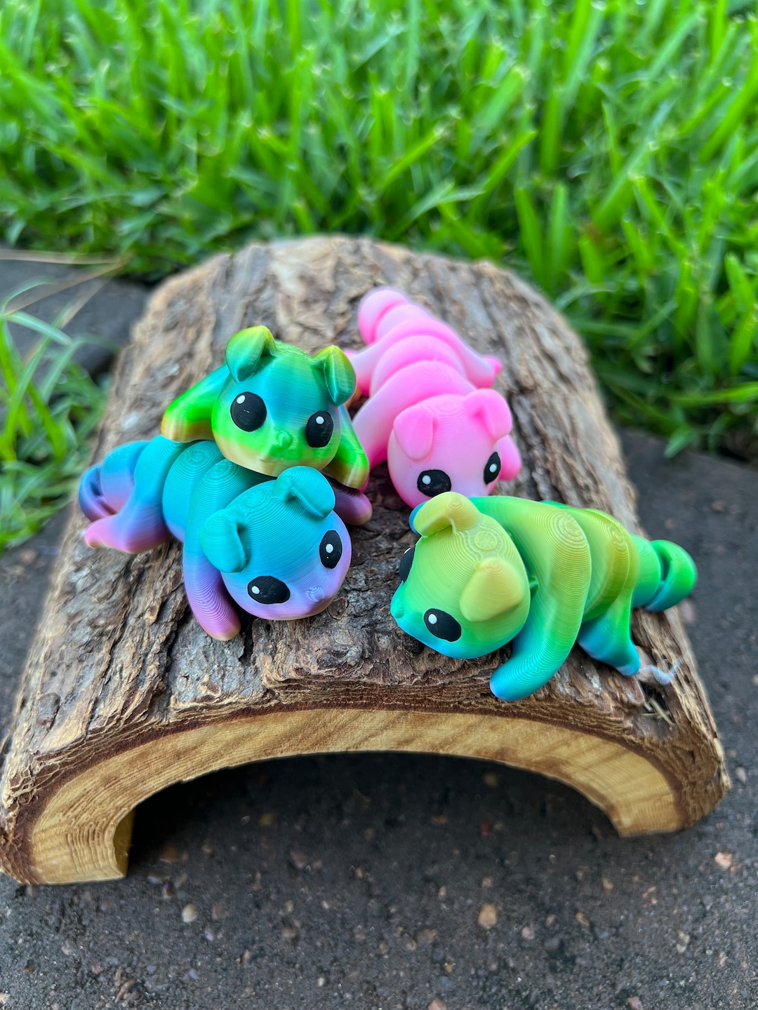 Baby Puppy Fidget made to Order Cute Articulated Dog Sensory Toy - Etsy