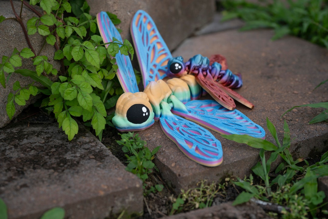 Customizable 3D Printed Dragonfly - Cinderwing Design - Etsy