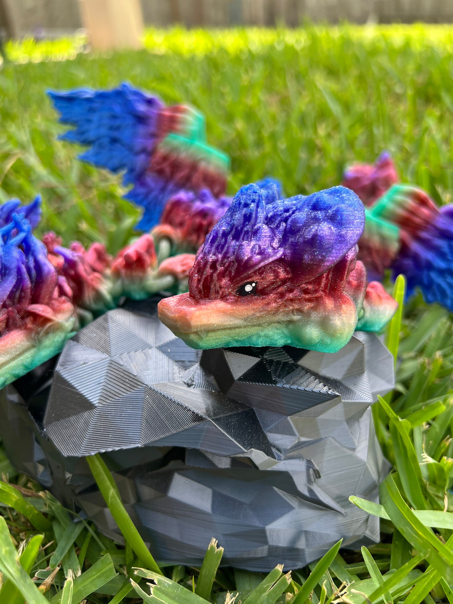 Hydra Dragon made to Order Articulated Forest Hydra Dragon - Etsy