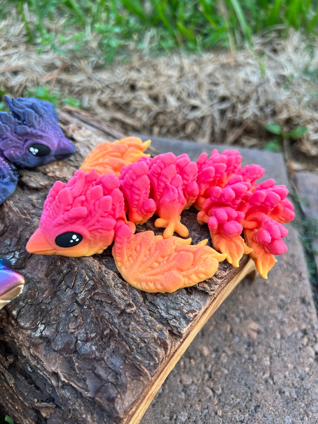 Baby Phoenix Articulated (made to Order) Phoenix Fidget Toy - Etsy