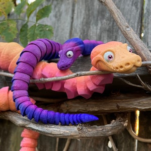 Ball Python Articulated Fidget made to Order Sensory Snake Matmire ...