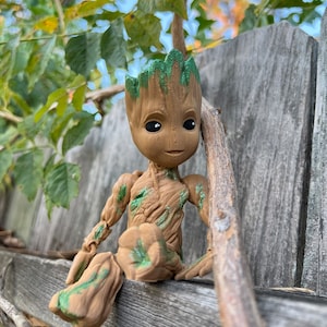 Articulated Baby Groot Fidget Toy - GOTG Decor - Etsy