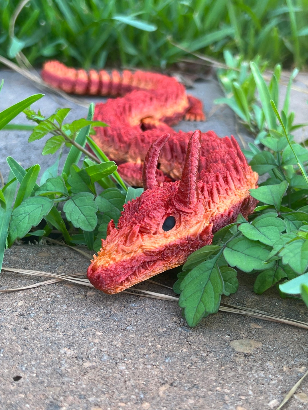 Wicked Dragon Fidget - Articulated Spiky Dragon Toy (made to Order ...