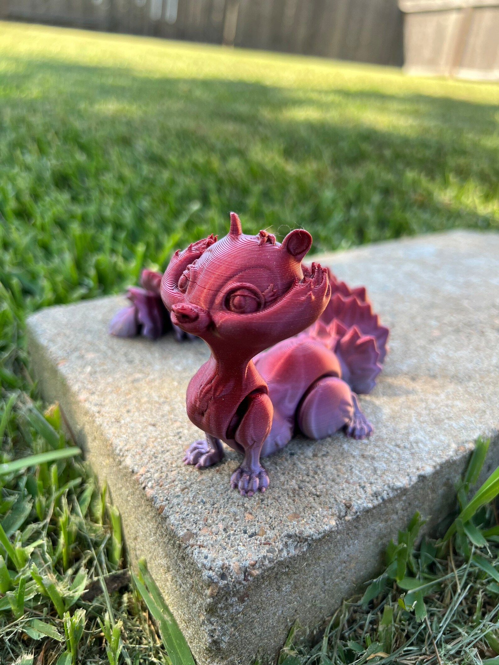 Flexi Squirrel Fidget made to Order Articulated Squirrel - Etsy