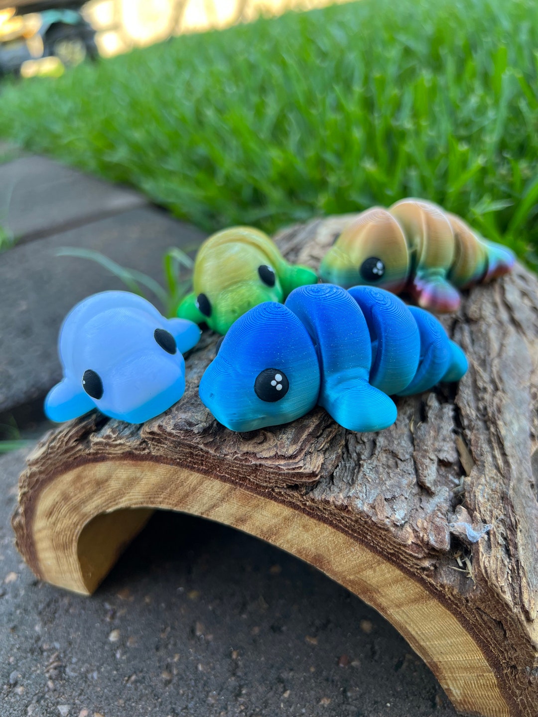 Baby Manatee Fidget (made to Order) Cute Articulated Manatee Sensory ...