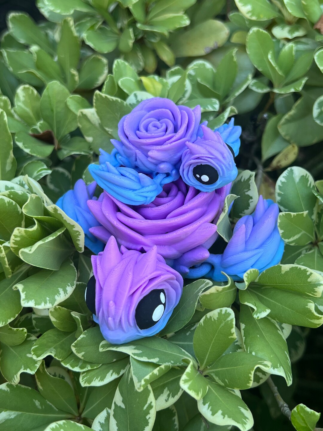 Roseurtle Rose Turtle Fidget made to Order Cute Flower Turtle - Etsy