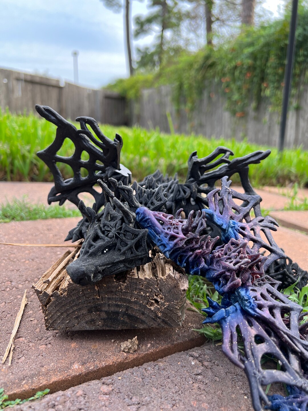 The Wickedwing Dragon (made to Order) Articulated Flying Spiderweb ...