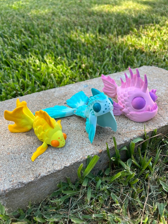 Flexi Fish Fidget made to Order Articulated Fish Sensory Toy - Etsy