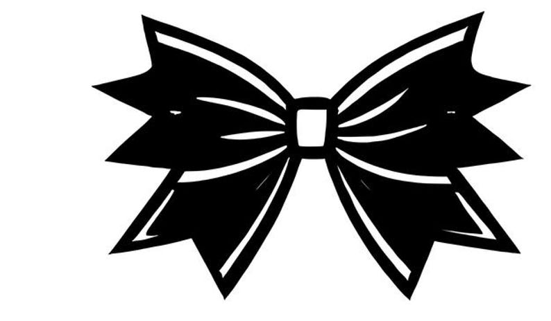 Cheer Bow SVG Bundle - 25 Distinct Ribbon Icons, Bold Outline Art ...
