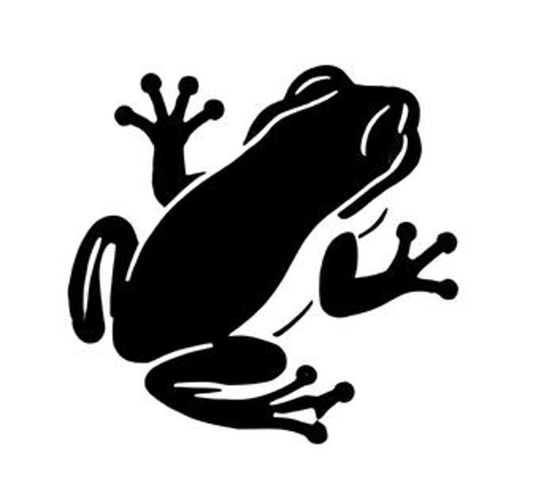 Frog SVG Icons Bundle – 25 Distinct Amphibian Outline Graphics, Bold ...