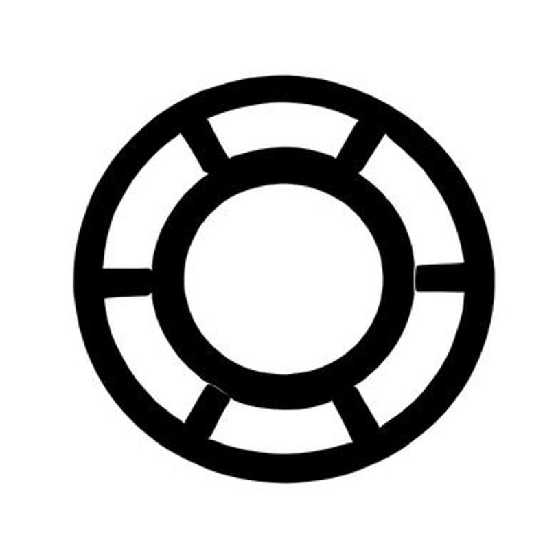 Double Circle SVG Icons Bundle – 25 Unique Black Outline Circles Icons ...