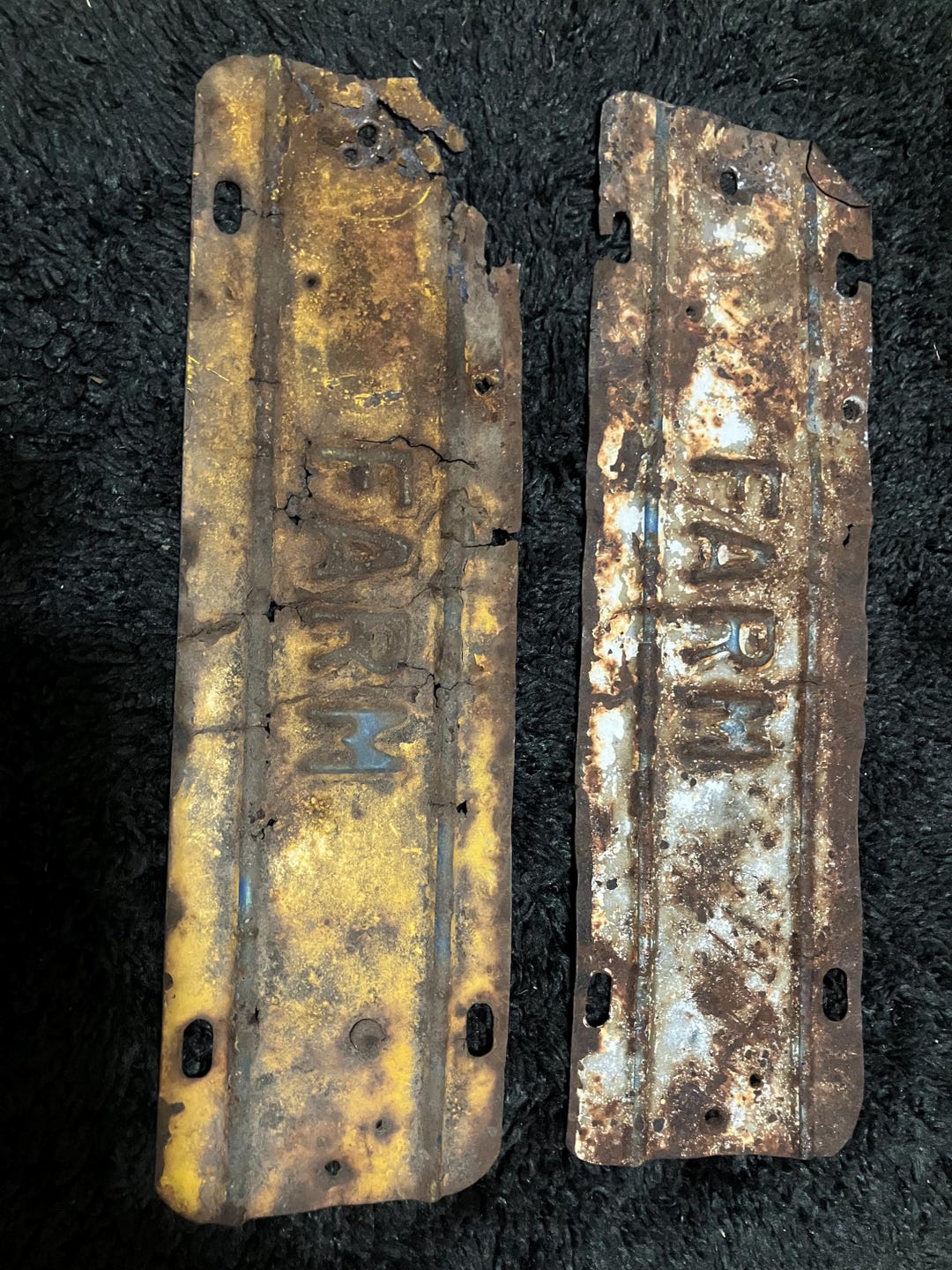 Antique Farm Tags License Plates - Etsy