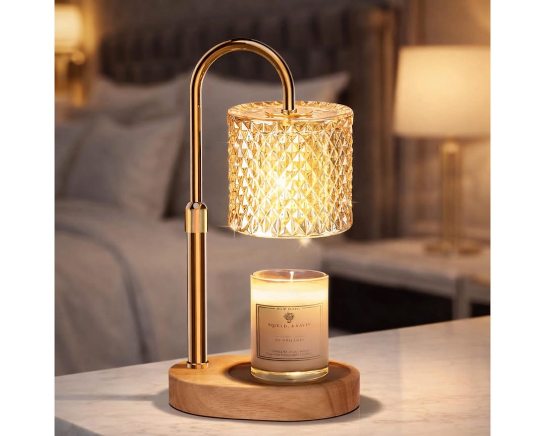 Electric Candle Warmer Lamp – Timer & Dimmer, Home Fragrance - Etsy