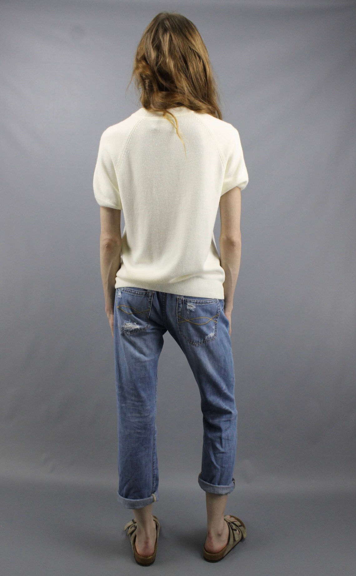 Cream Minimal Sweater Soft Sweater Mock Neck Sweater - Etsy