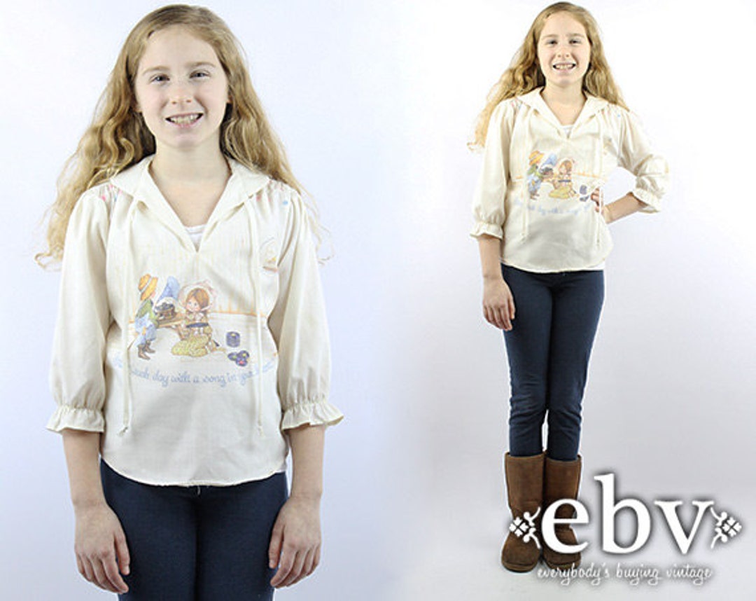 Kid's Vintage 70s Hippie Tunic Top Kids Hippie Top Girls Tunic Kids ...