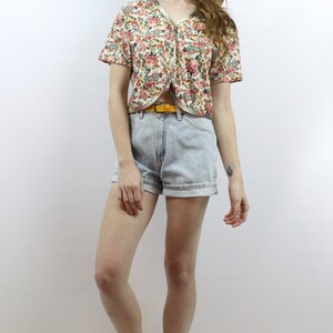 Cropped Top Midriff Top 1990s Top 90s Top 90s Crop Top 90s | Etsy