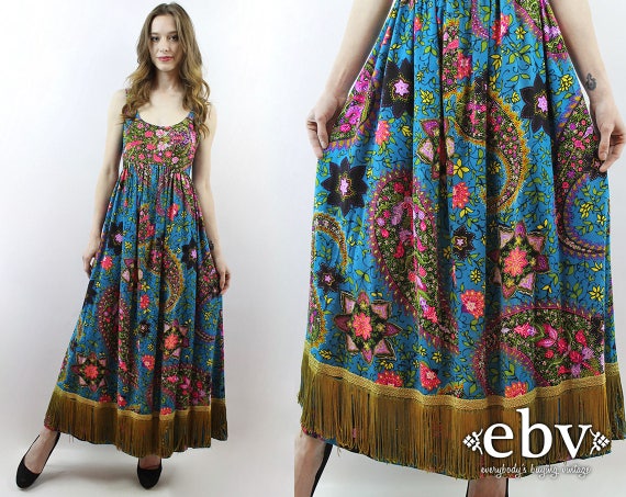 Hippie Dress Hippy Dress Boho Dress Bohemian Dress Festival | Etsy