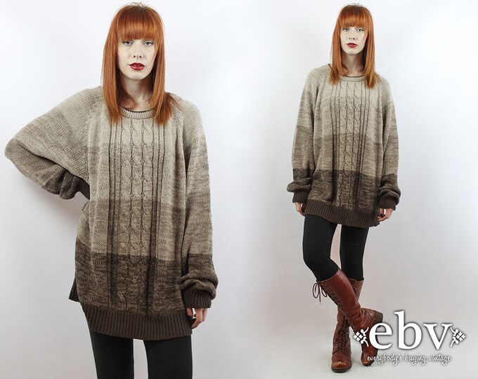 Plus Size Sweater 3X Striped Sweater Oversized Jumper Colorblock ...