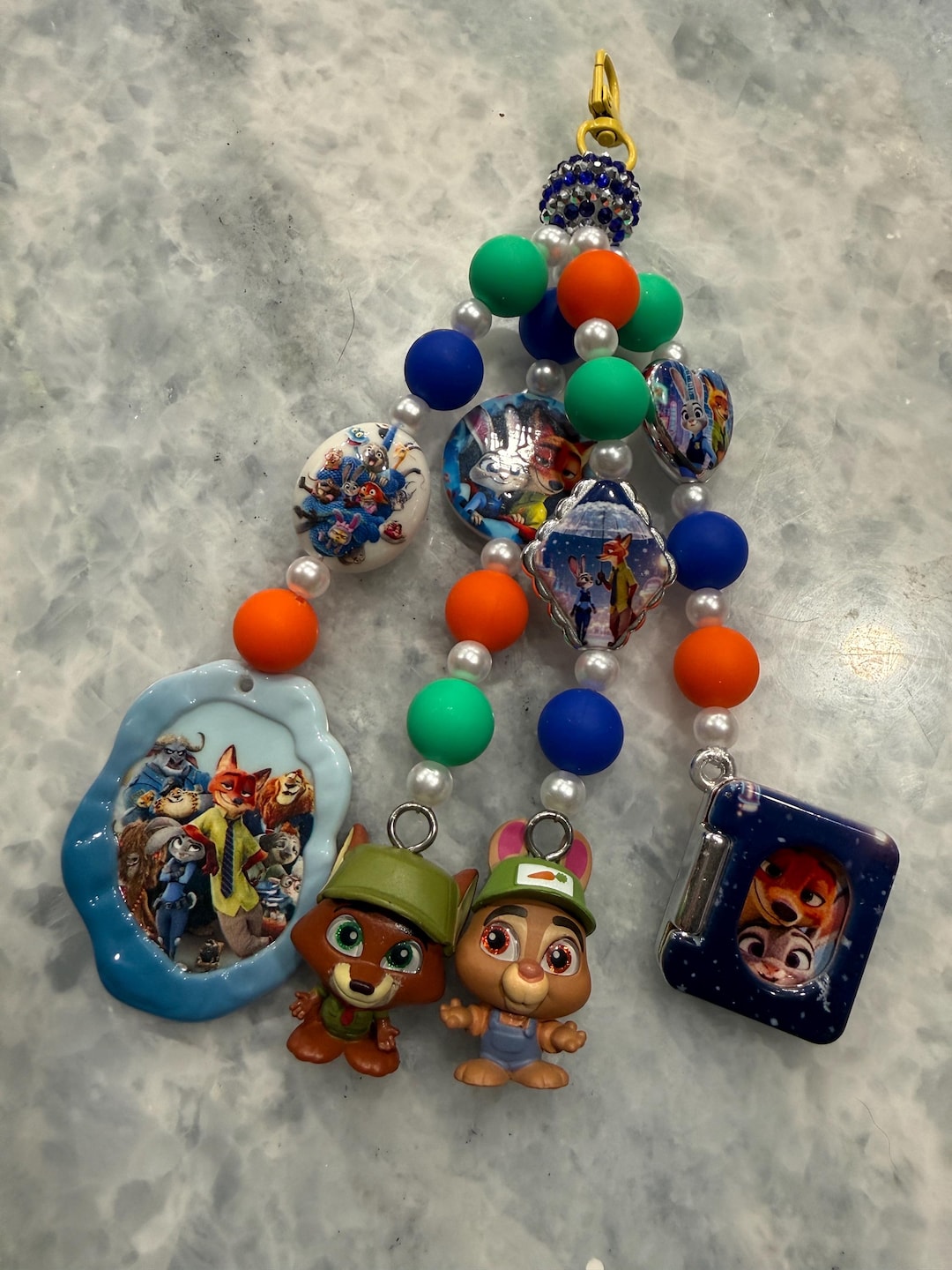 Zoo Movie | Bunny | Fish Extender | Bag Charm | Keychain | Handmade ...