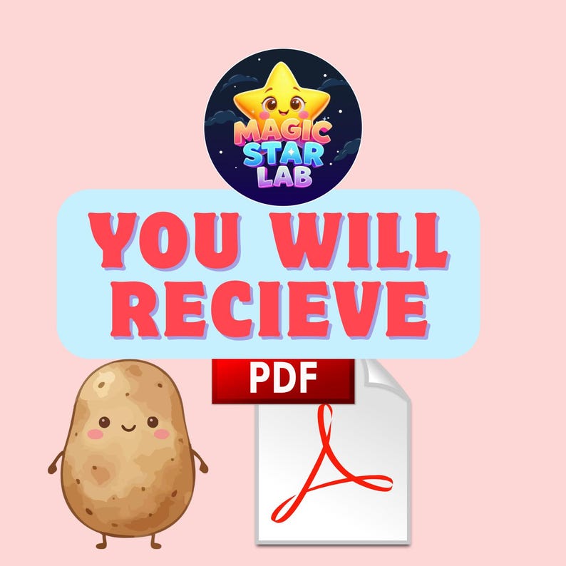 Funny Potato Valentines Cards, Non-candy Classroom Valentines (digital ...