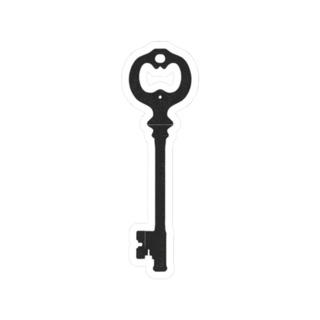Vintage Skeleton Key Sticker | Kiss-cut Sticker - Etsy
