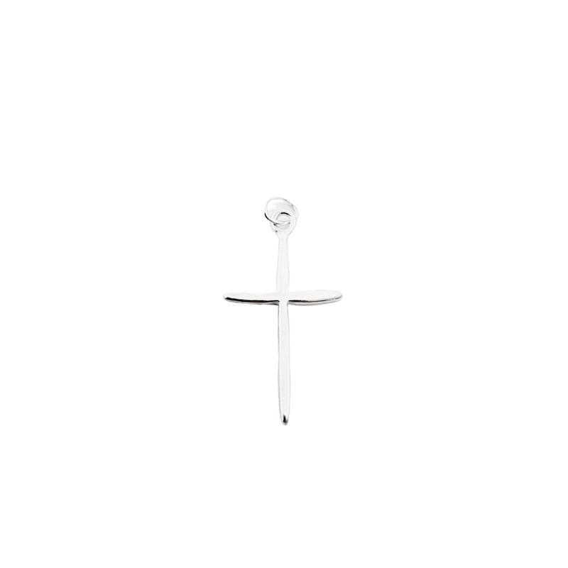 Silver Cross - Etsy