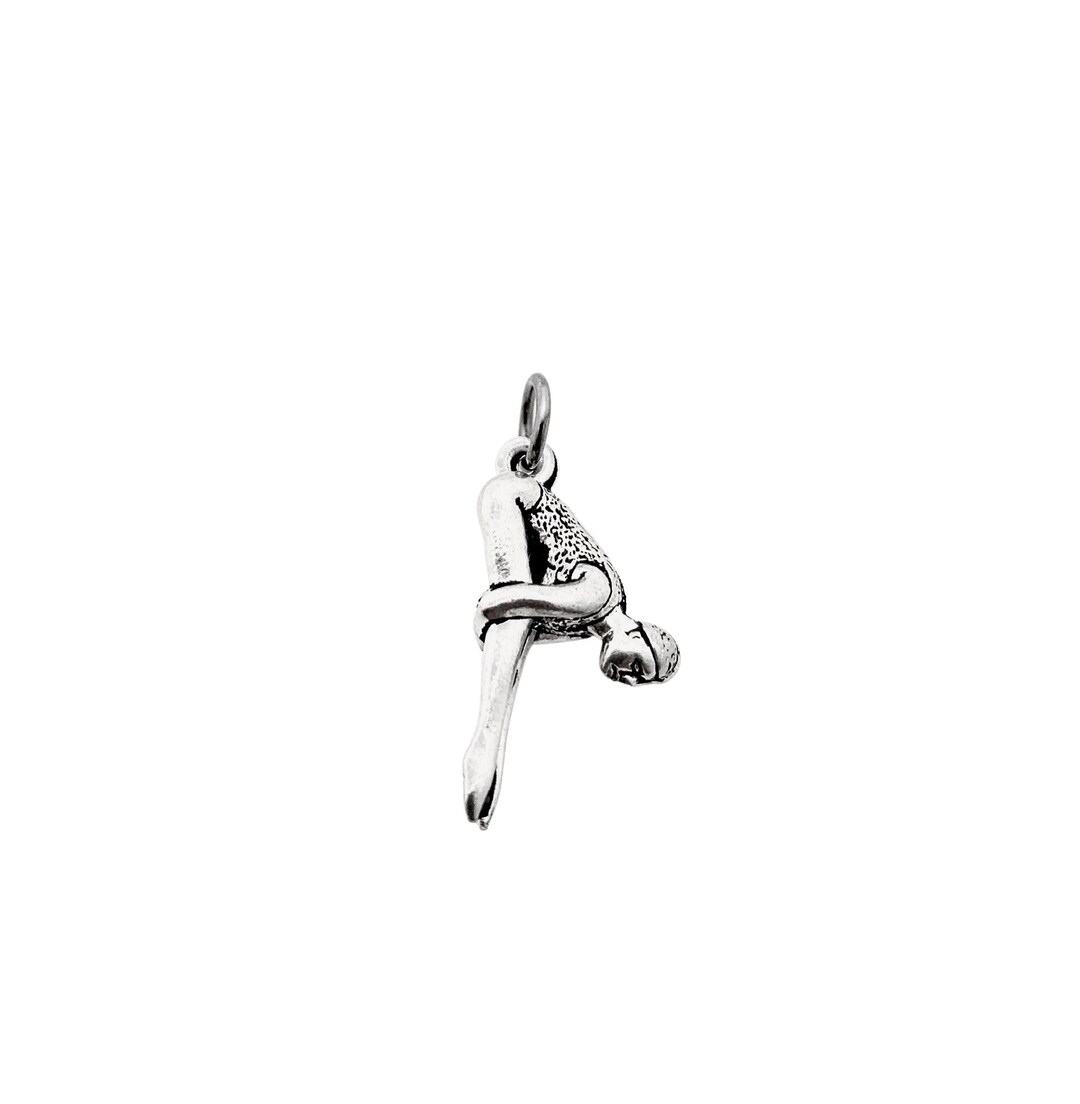 DIVE Charm - Female Pewter Diving Charm - ONE (1) Pewter Diver Girl ...
