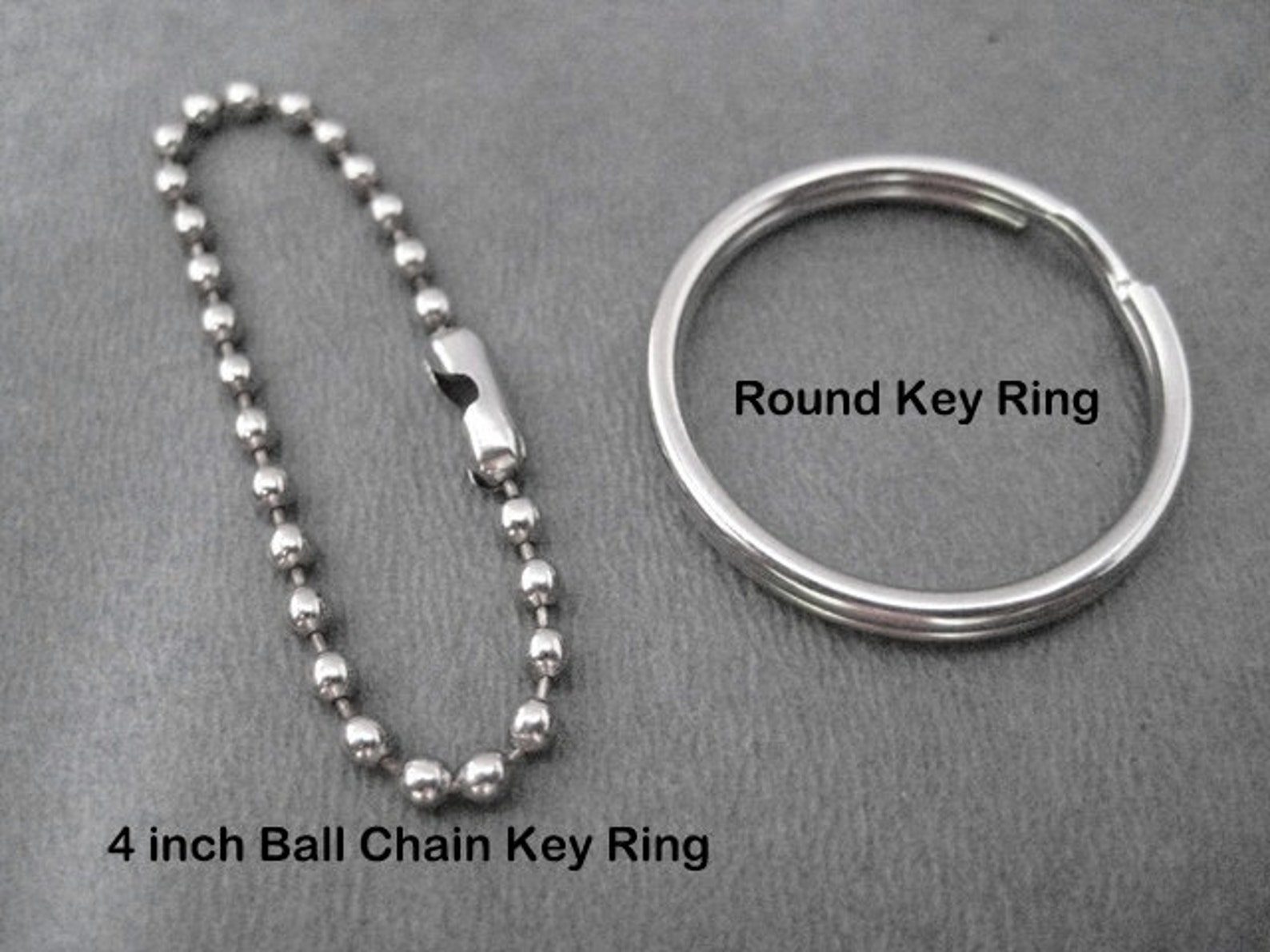 CUSTOM Personalized Key Chain / Bag Tag With Hand Hammered - Etsy