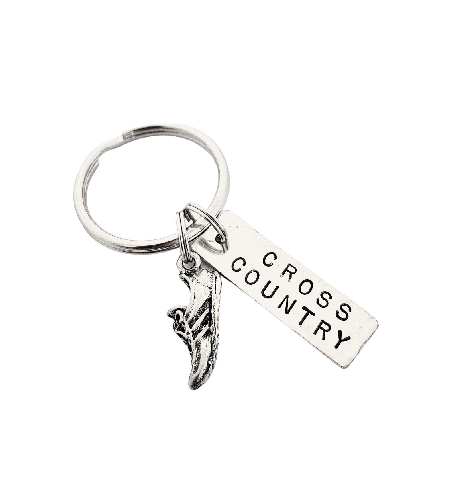 RUN CROSS COUNTRY Key Chain Ball Chain or Key Ring Shoe | Etsy