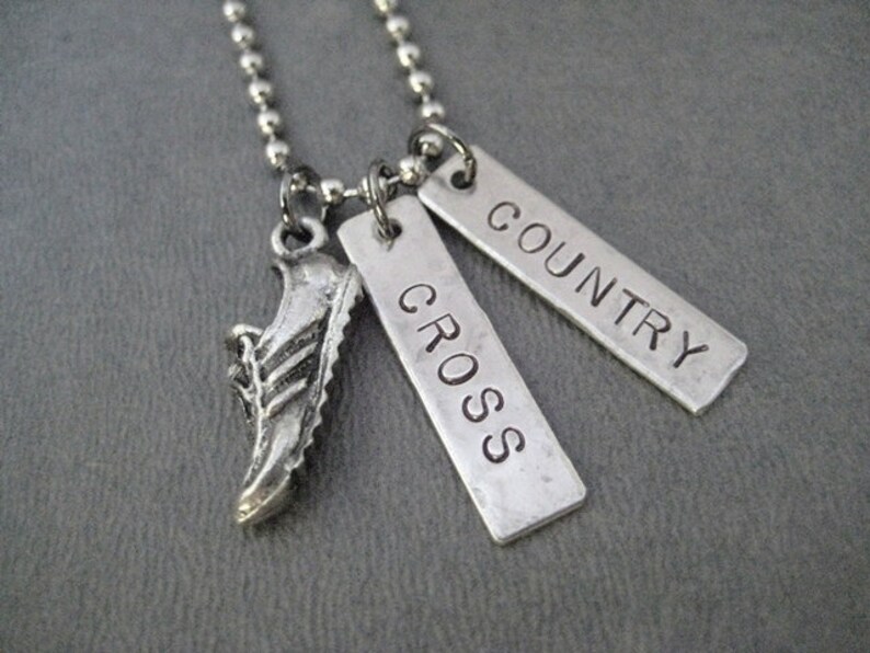 CROSS COUNTRY Run Cross Country Key Chain Ball Chain or - Etsy