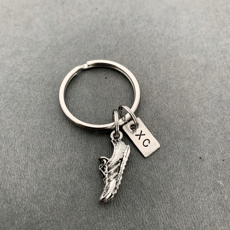 XC Run XC Cross Country Key Chain Ball Chain or Key Ring - Etsy