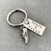 TRACK & FIELD Key Chain / Bag Tag Ball Chain or Key Ring Track Key ...