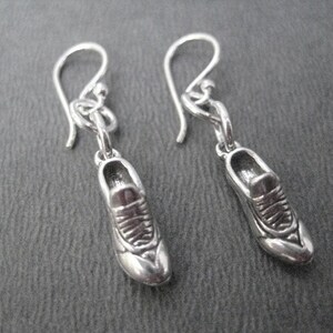 RUN Earrings - JUST RUN Sterling Silver Running Earrings - Running ...