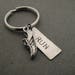 Run RUNNER Key Chain / Bag Tag Shoe Plus Large RUN Pendant - Etsy