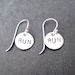 RUN Earrings Sterling Silver Earrings Running Jewelry Earrings Sterling ...