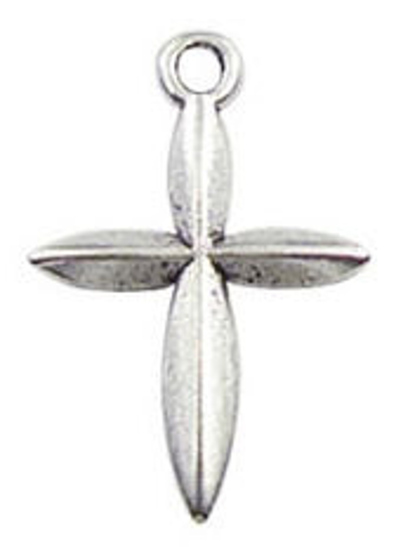 Pewter CROSS Charm Add ONE 1 Cross Charm to Your Necklace - Etsy