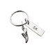 Run DISTANCE Key Chain / Bag Tag Large RUN 5k 10k 13.1 - Etsy