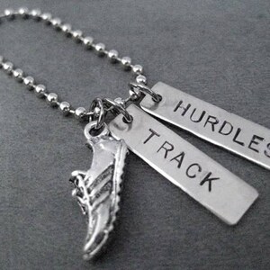 TRACK DISTANCE or EVENT Key Chain / Bag Tag - Choose Your Track Event ...