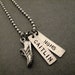 TRACK RUNNING Necklace - Personalized Custom High School Running ...