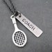 Team Coach SPORT Necklace Sport Charm Gunmetal or Stainless Ball Chain ...