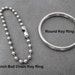 RUNNING SHOE Shoe Key Chain / Bag Tag - Choose 4 Inch Ball Chain or ...