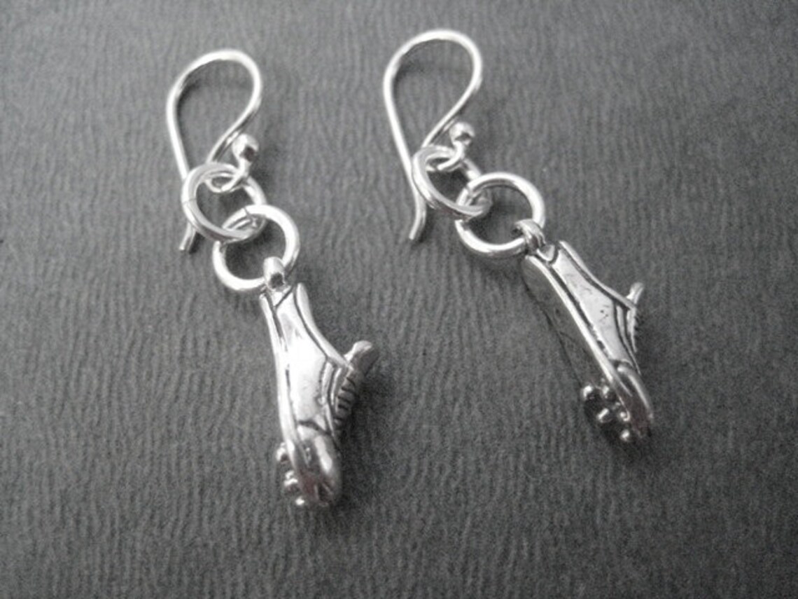 RUN Earrings - JUST RUN Sterling Silver Running Earrings - Running ...